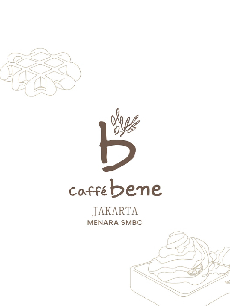 Menu Caffe Bene 2025 - Jakarta | PDF