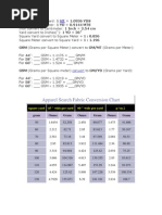 Text Height Chart | PDF | Metrology | Units Of Measurement