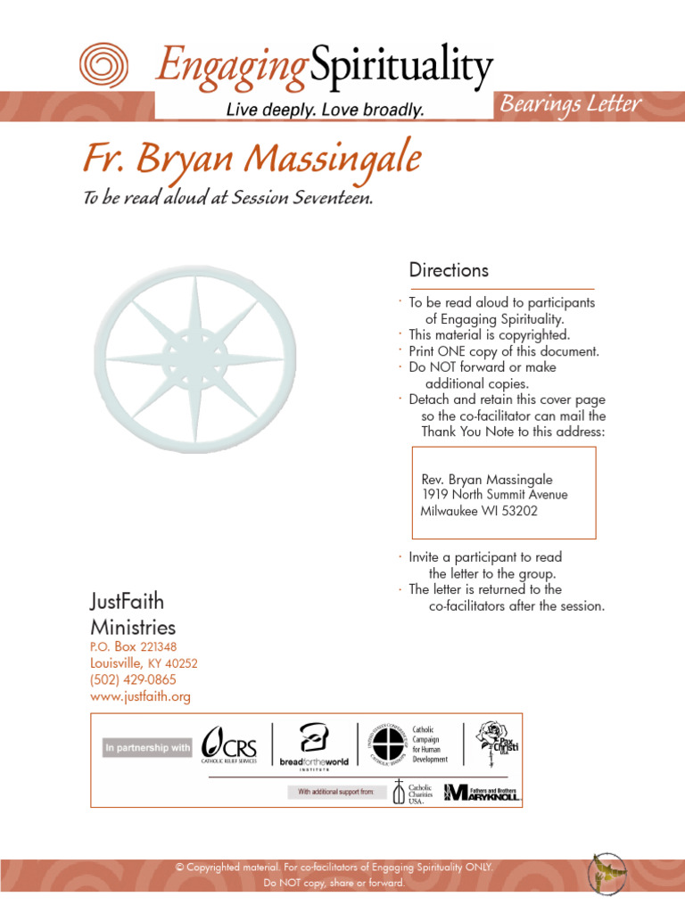 Dear Justice Seeker by Bryan Massingale | PDF | Catholic Church