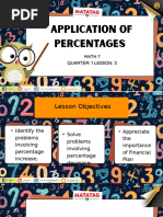 Successive Percentage Change Methods | PDF | Percentage | Ratio