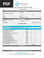 2025 OTC Health & Wellness Order Form | PDF | Over The Counter Drug ...