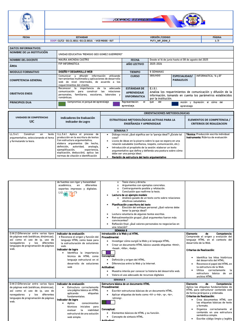 PUM - 1TRIMESTRE - BT - Dideweb | PDF | HTML | Red mundial