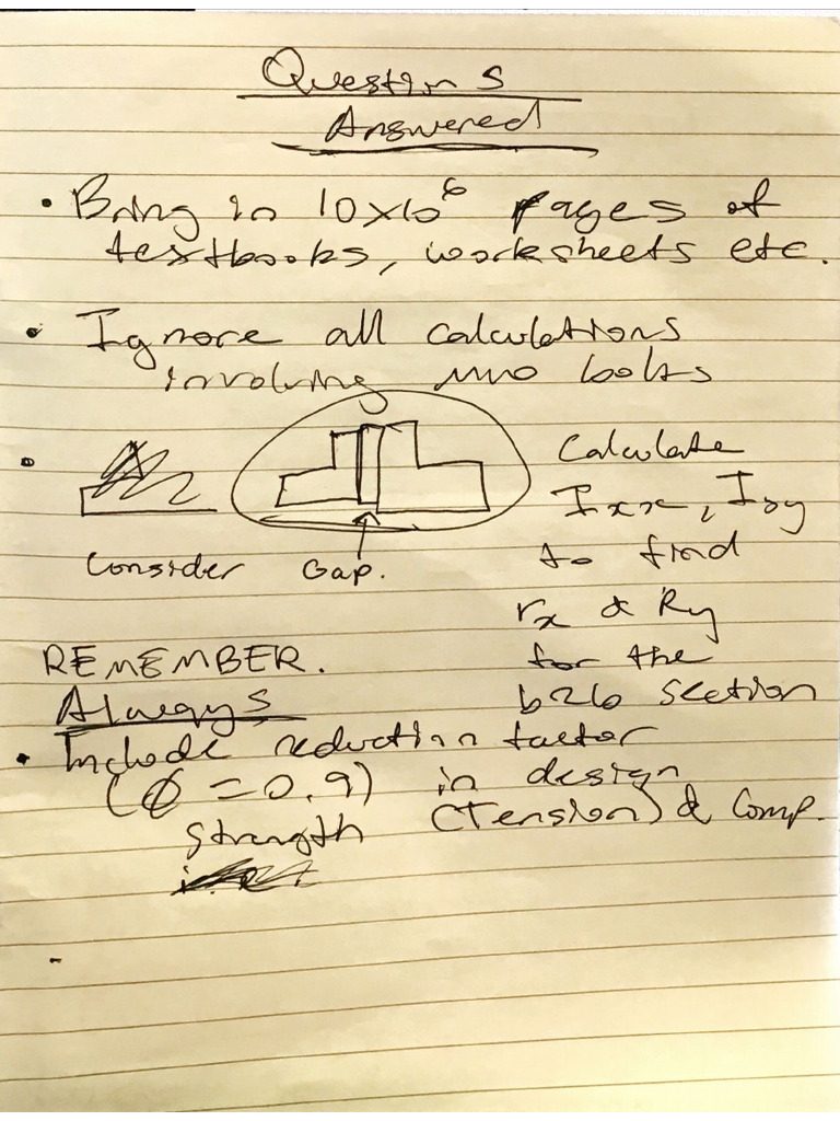 EGB376 Q&A Briefing Notes | PDF