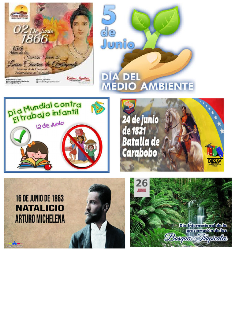 Efemerides de Junio | PDF