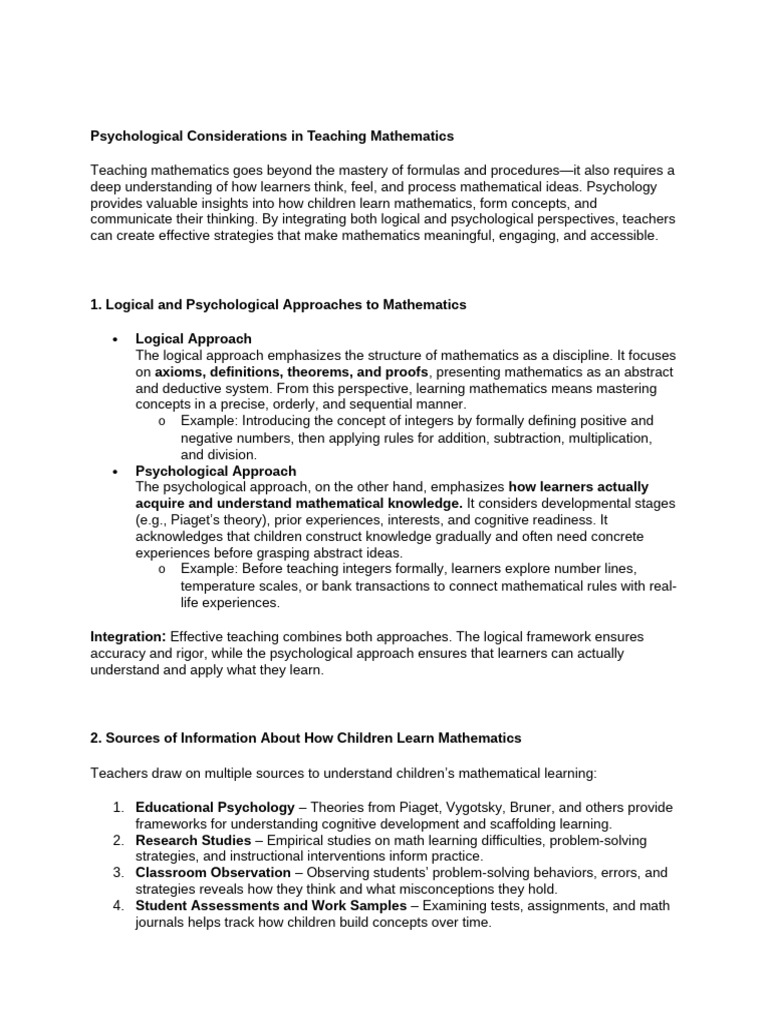 Week-7 | PDF | Mathematics | Learning