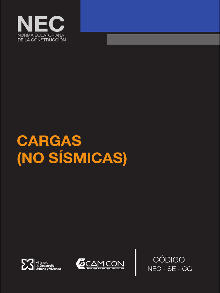NEC SE CG Cargas Sísmicas | PDF | Viga (Estructura) | Columna