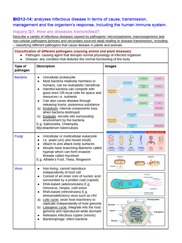 Module 7 - Infectious Disease | PDF | Immune System | Innate Immune System