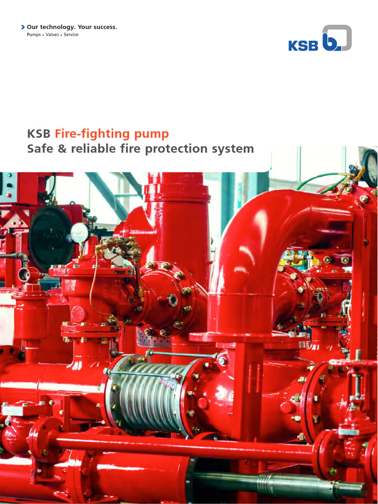 KSB Fire Pump Catalog | PDF | Hydraulics | Dynamics (Mechanics)