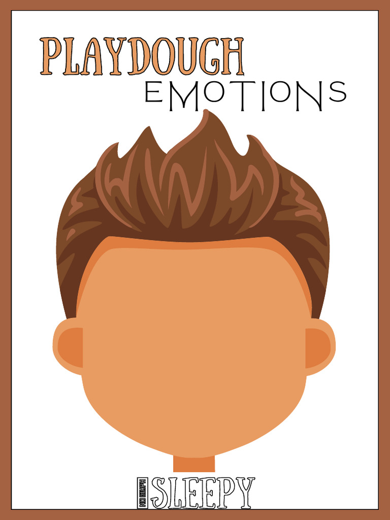 Emotions Playdough Mat | PDF