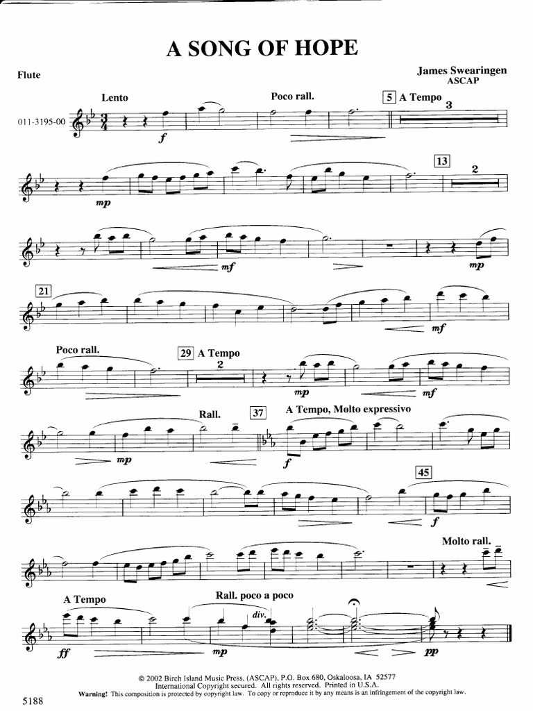 A Song of Hope | PDF