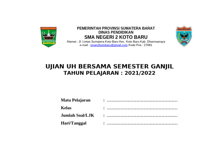 Cover Map Soal | PDF