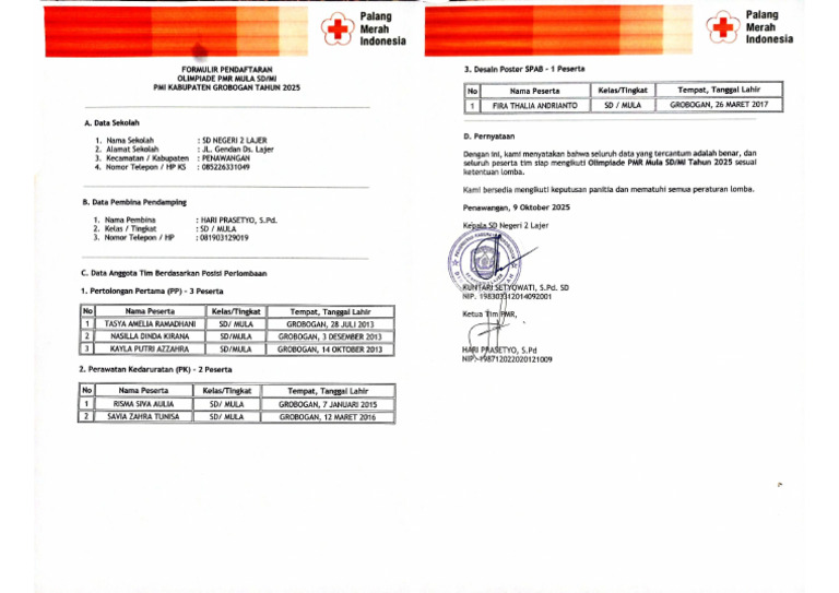 Formulir PMR | PDF