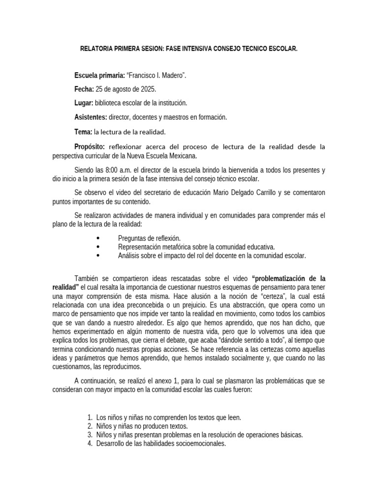 Reflexiones sobre la Lectura Escolar | PDF | Enseñando | Comprensión ...