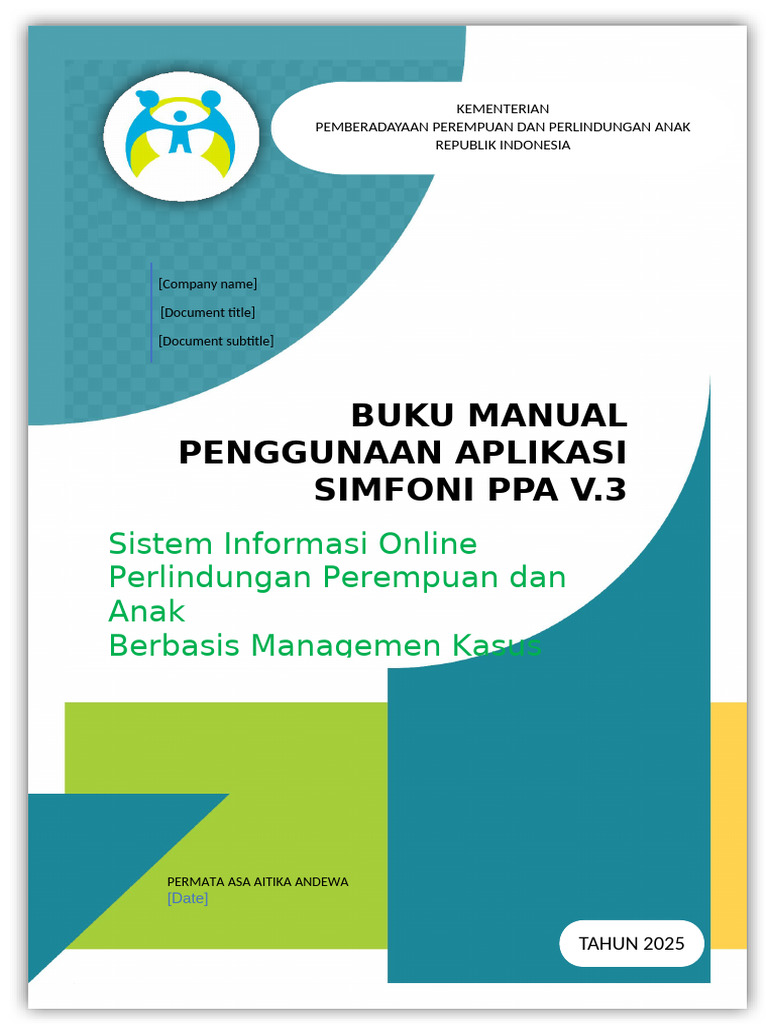 Buku Manual Penggunaan Aplikasi Simfoni PPA v.3 | PDF