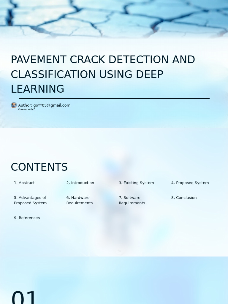 Deep Learning for Pavement Crack Detection | PDF | Deep Learning | Road ...