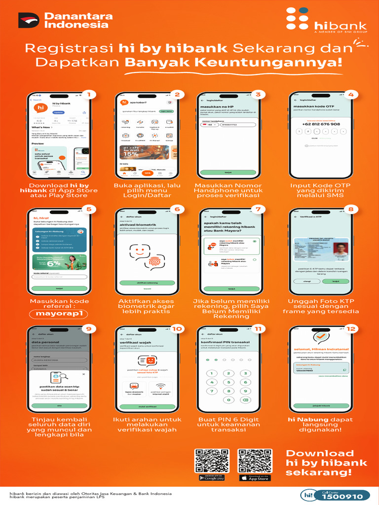 Tutorial Open Account and Benefit Hibank | PDF