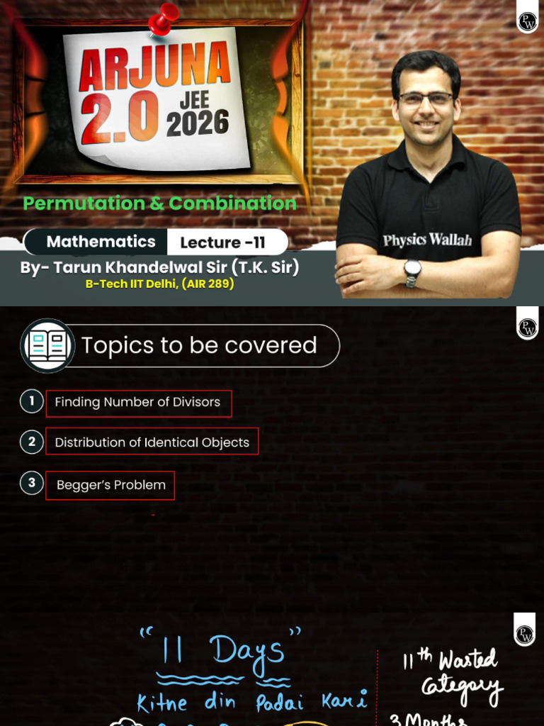 6904cdca9b30a68ea45589a5 - ## - Permutations and Combinations 11: Class ...