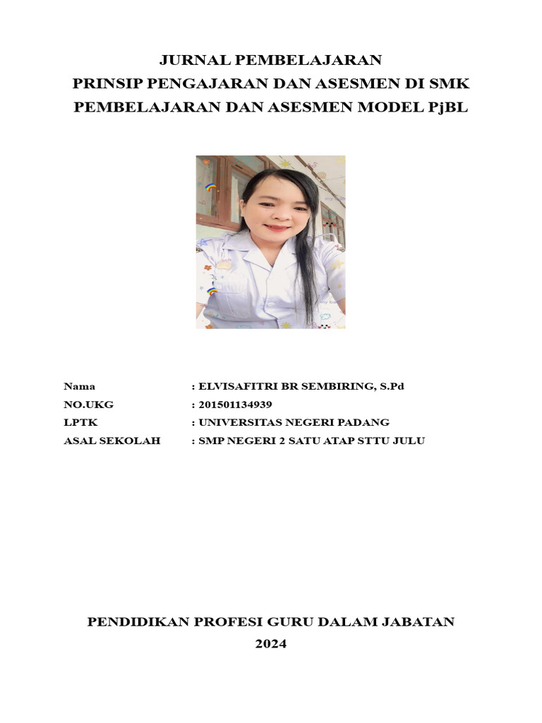 Penerapan PjBL di SMK untuk Keterampilan Siswa | PDF