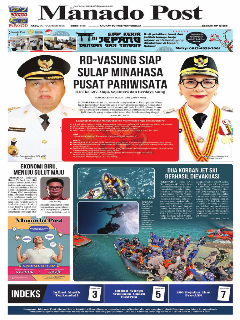 Manado Post 05 November 2025 | PDF