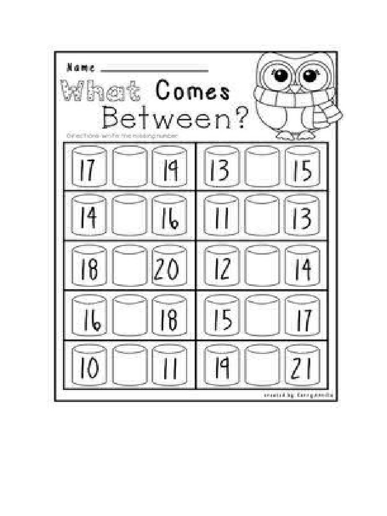 Missing Numbers | PDF