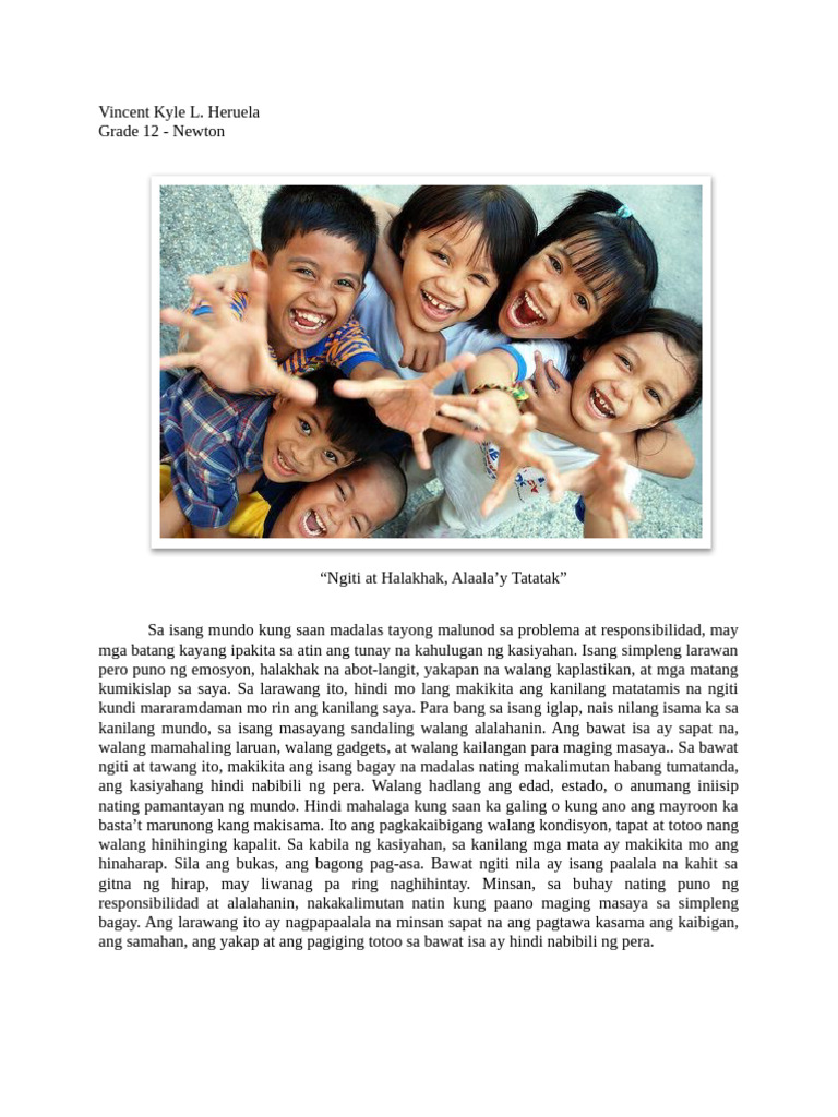FPL Photo Essay | PDF