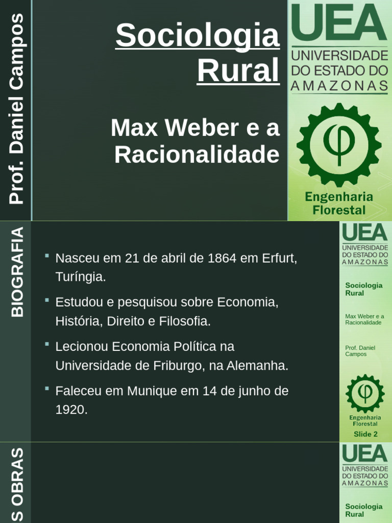 Aula5 Weber | PDF | Max Weber | Sociologia