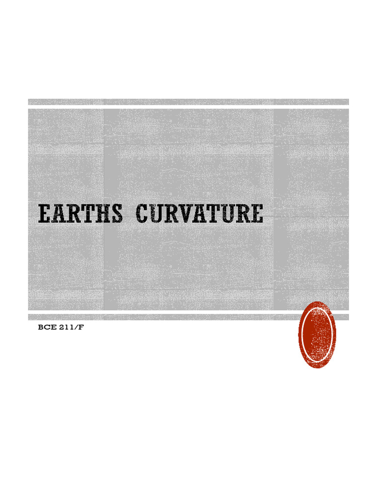 Earth Curvature and Refraction Analysis | PDF | Earth | Physical Sciences