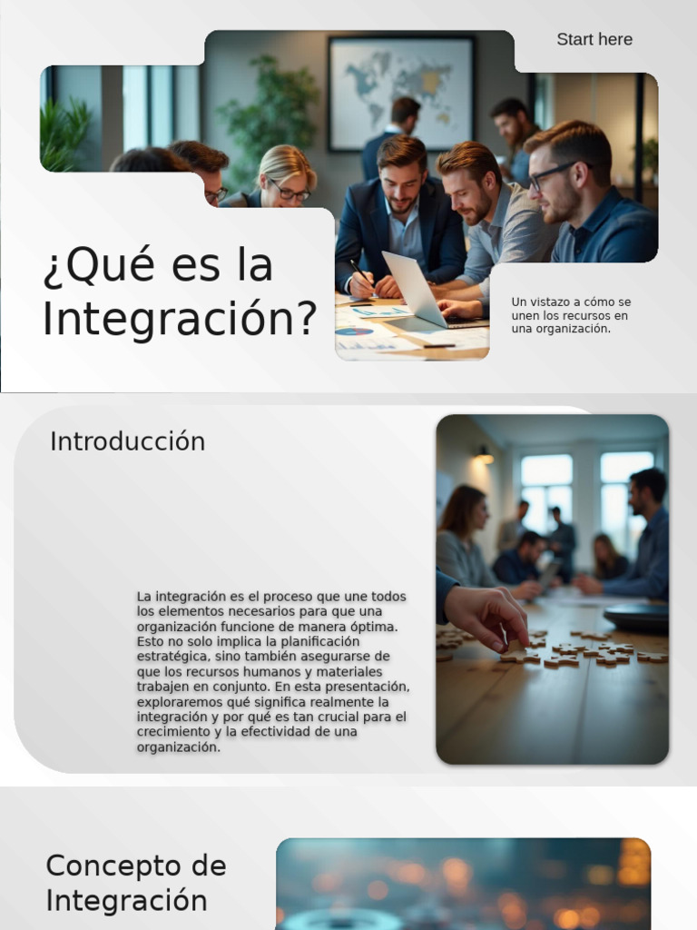 Significado de la Integración Organizacional | PDF | Planificación ...