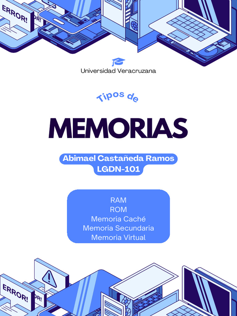 Tipos de Memoria en Computadoras | PDF | Almacenamiento de datos de la ...