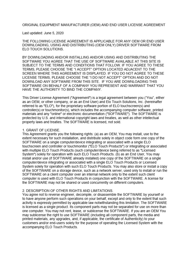 GA000068_EULA | PDF | Software | License