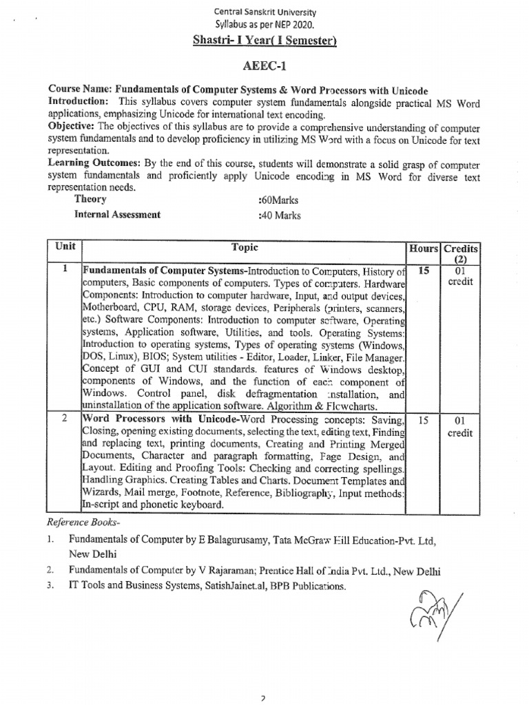 AEEC 1 Computer | PDF