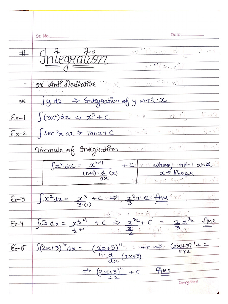 Integration | PDF