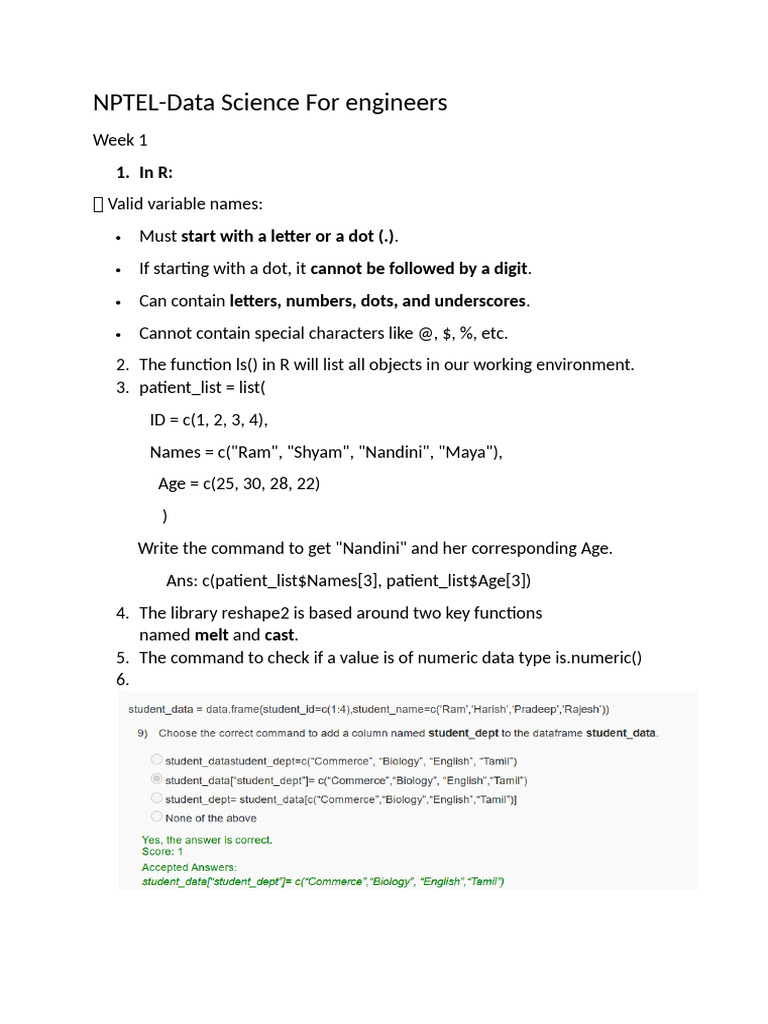 Nptel Data Science For Engineers | PDF | P Value | Normal Distribution