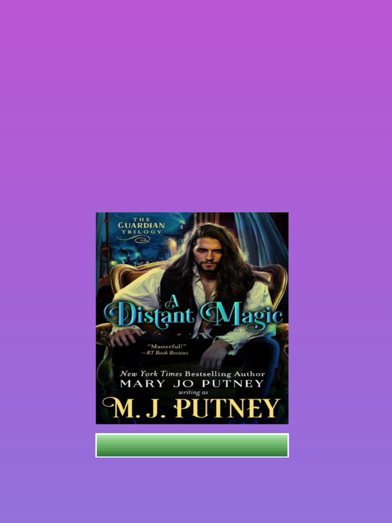 A Distant Magic The Guardian Trilogy Book 3 Mj Putney Mary Jo Putney ...