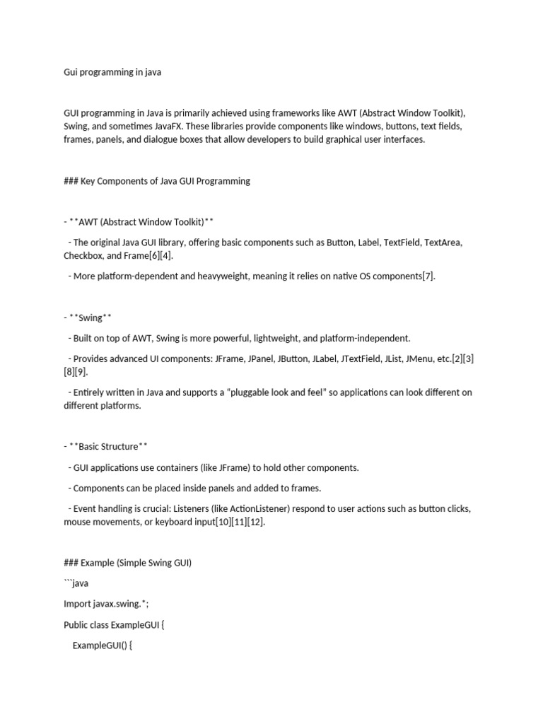 Gui | PDF