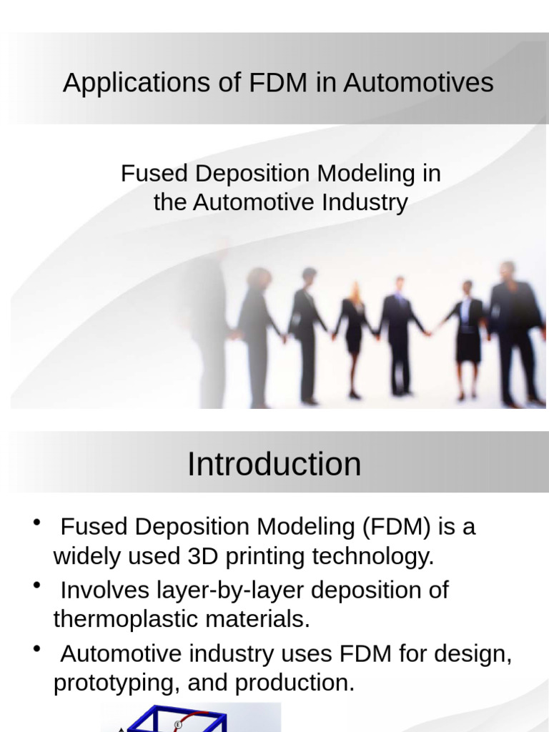 Applications of FDM in Automotives | PDF