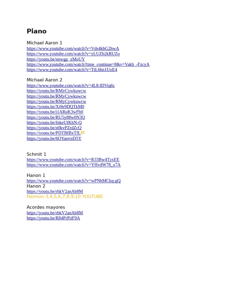 Piano Lessons and Tutorials Online | PDF