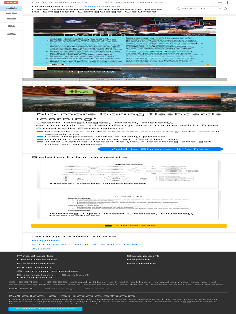 Life Advanced Student's Book English Language Course | PDF