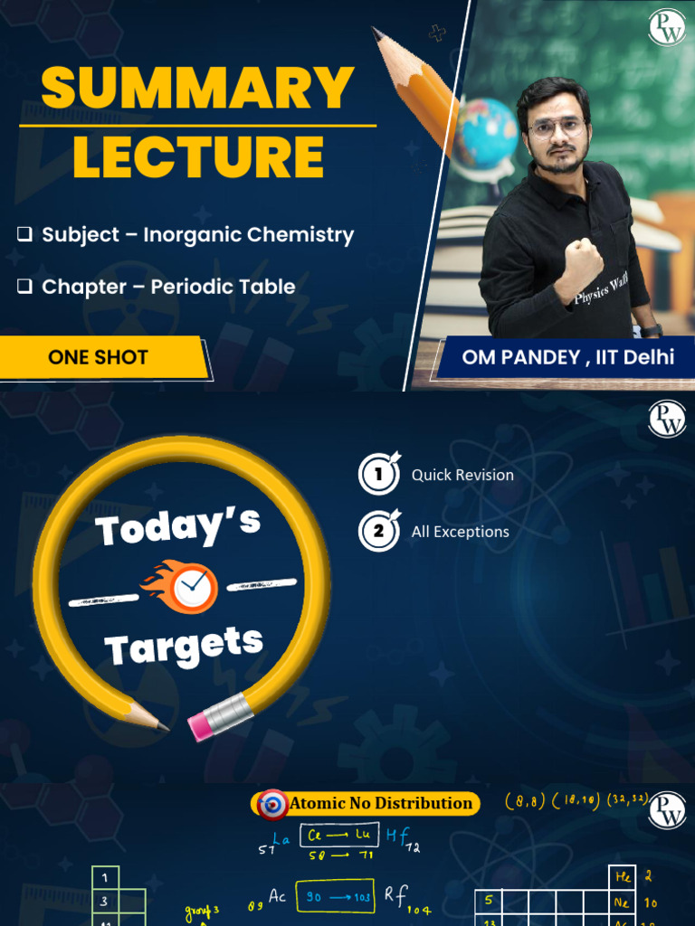 66b8306fc4fa0ed2e75657da - ## - Periodic Table Summary Lecture Class ...