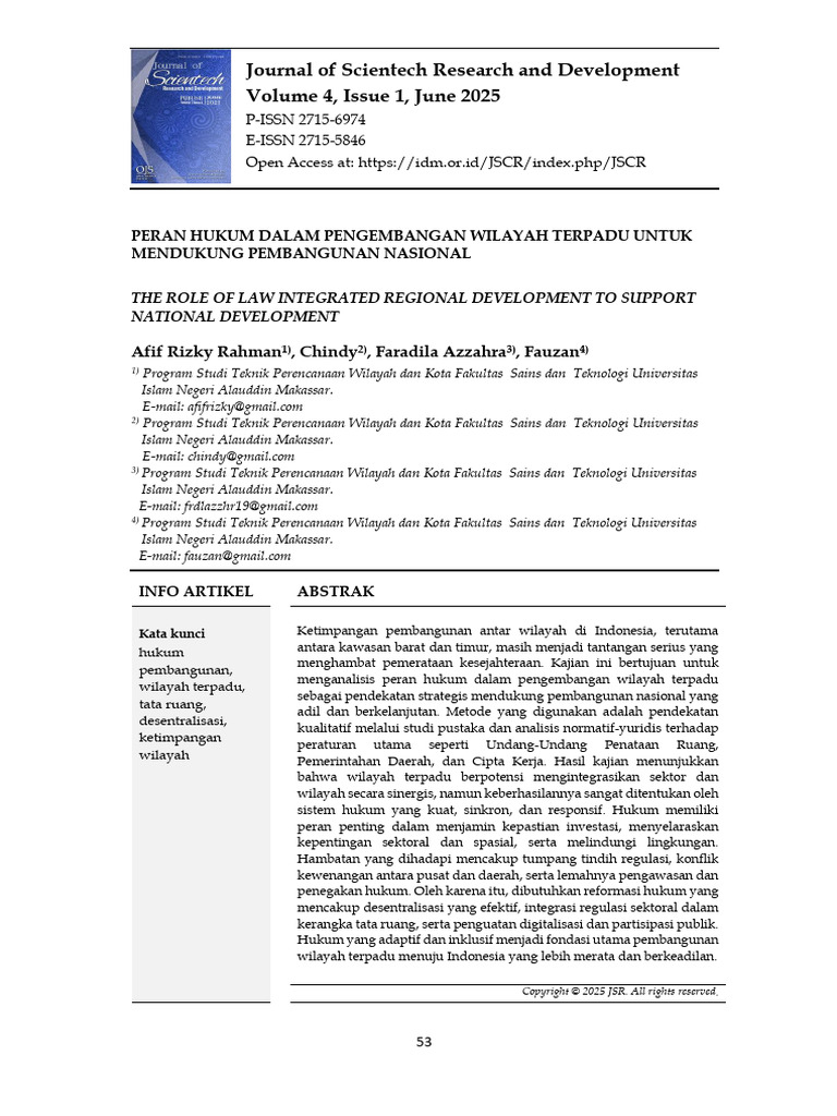 Hukum Administrasi Perencanaan KLMPK 2 | PDF