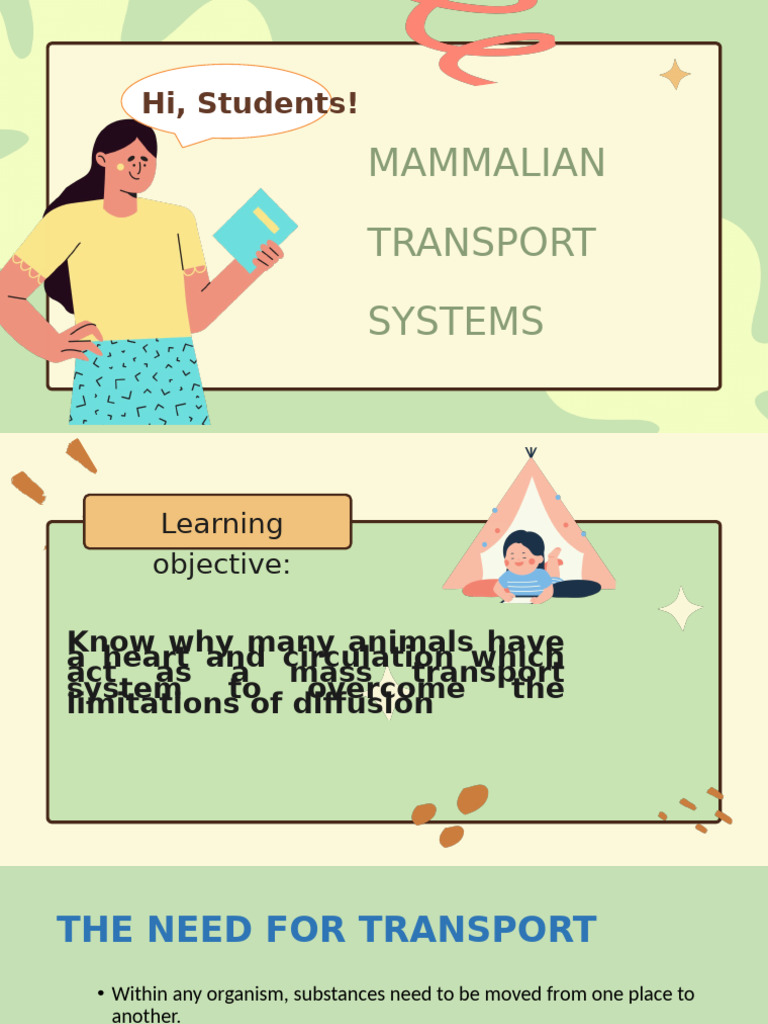 Mammalian Transport Systems Explained | PDF | Phagocyte | White Blood Cell