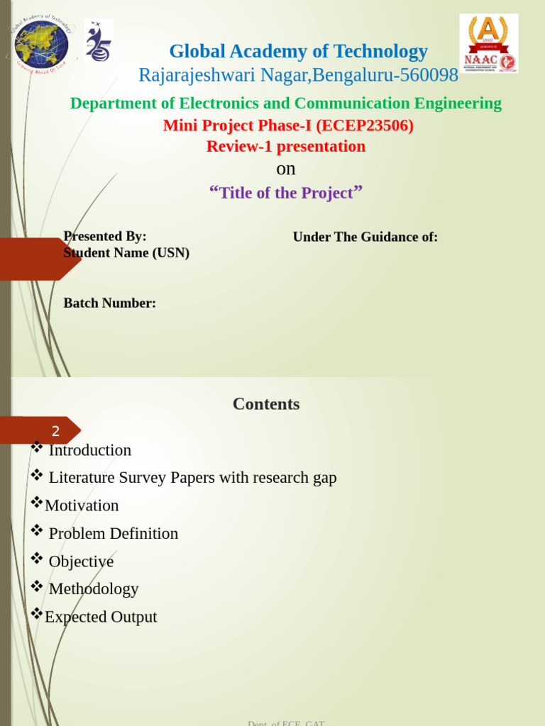 Mini Project Phase1 Review | PDF