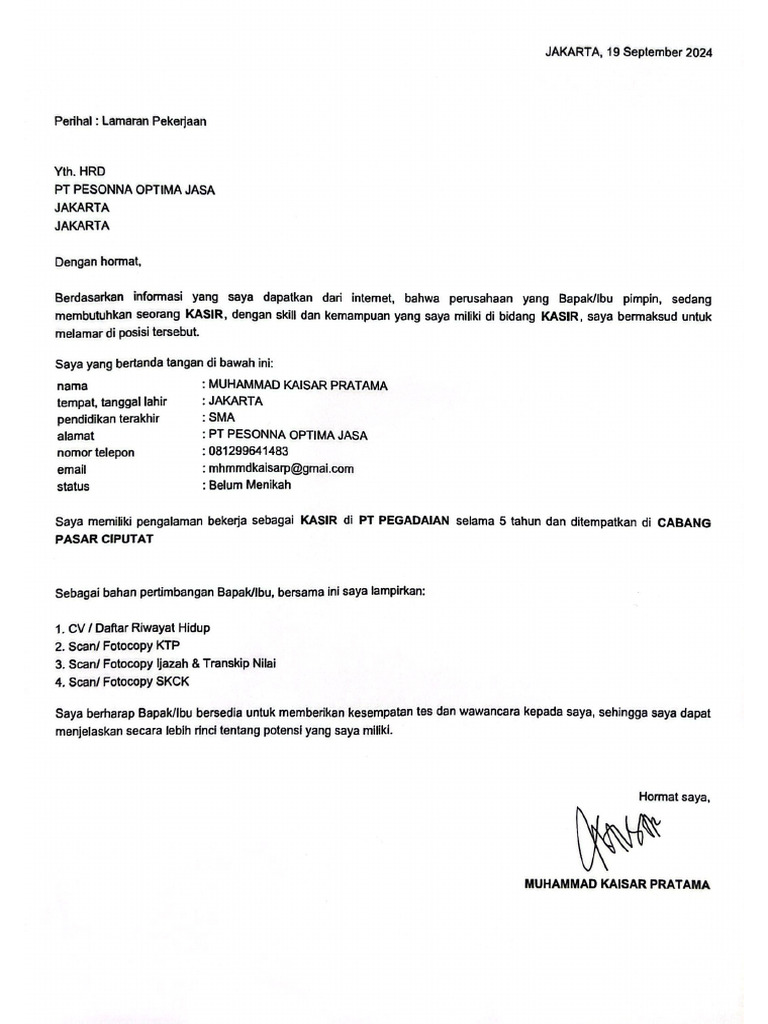 PT Poj | PDF
