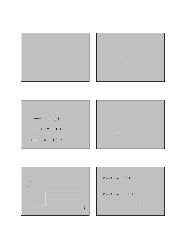 First Order Systems | PDF | Phase (Waves) | Amplitude