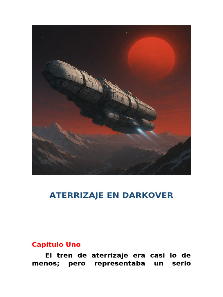 Aterrizaje fallido en Darkover | PDF