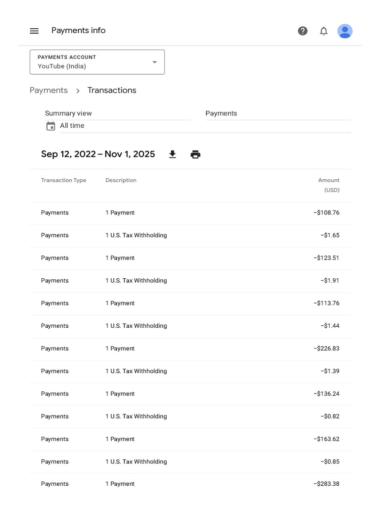 Payments Info - Payments - Google AdSense | PDF
