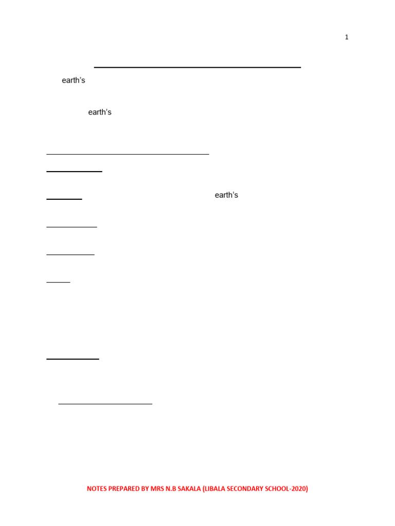 Weathering and Mass Movement | PDF | Weathering | Erosion