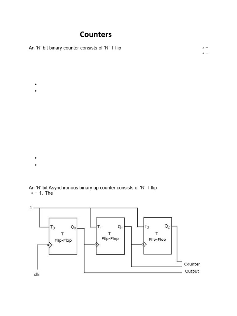 3 Bit Counters | PDF | Electronic Engineering | Computer Architecture