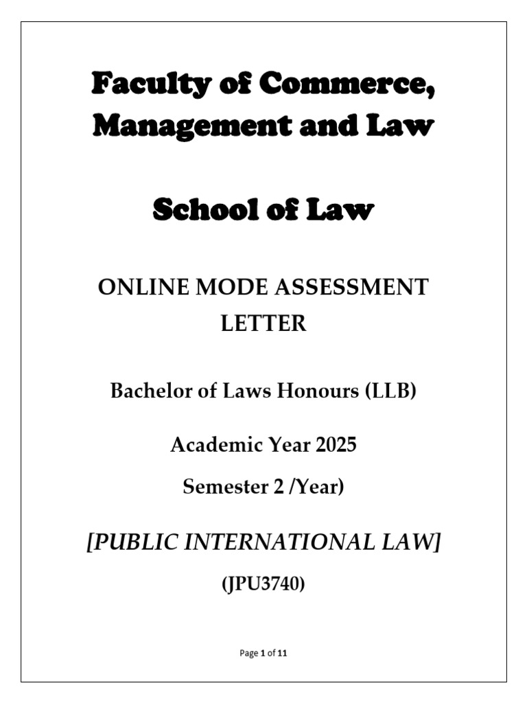 Pil Assignment 2 Assignment No 2 | PDF | Plagiarism | Treaty