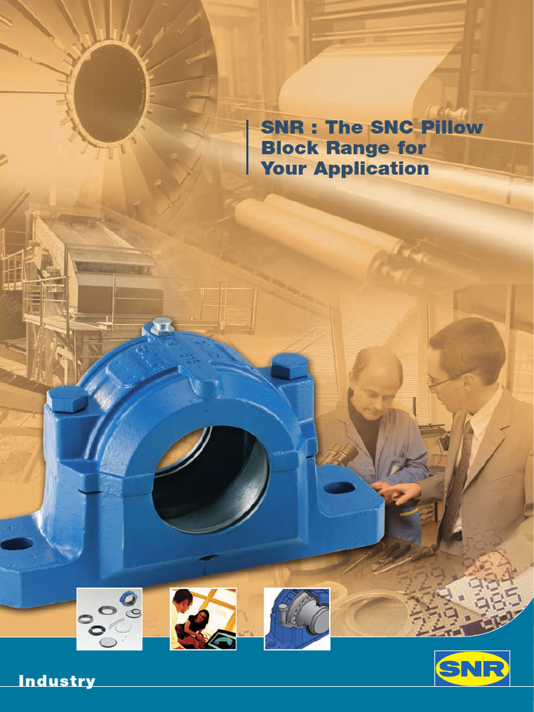 Snr-Snc-Catalogue Plummer Block | PDF | Bearing (Mechanical ...